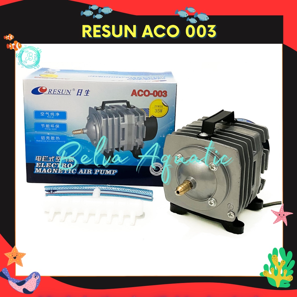 Jual RESUN ACO-003 Pompa Udara Aerator Blower Air Compressor Pompa ...