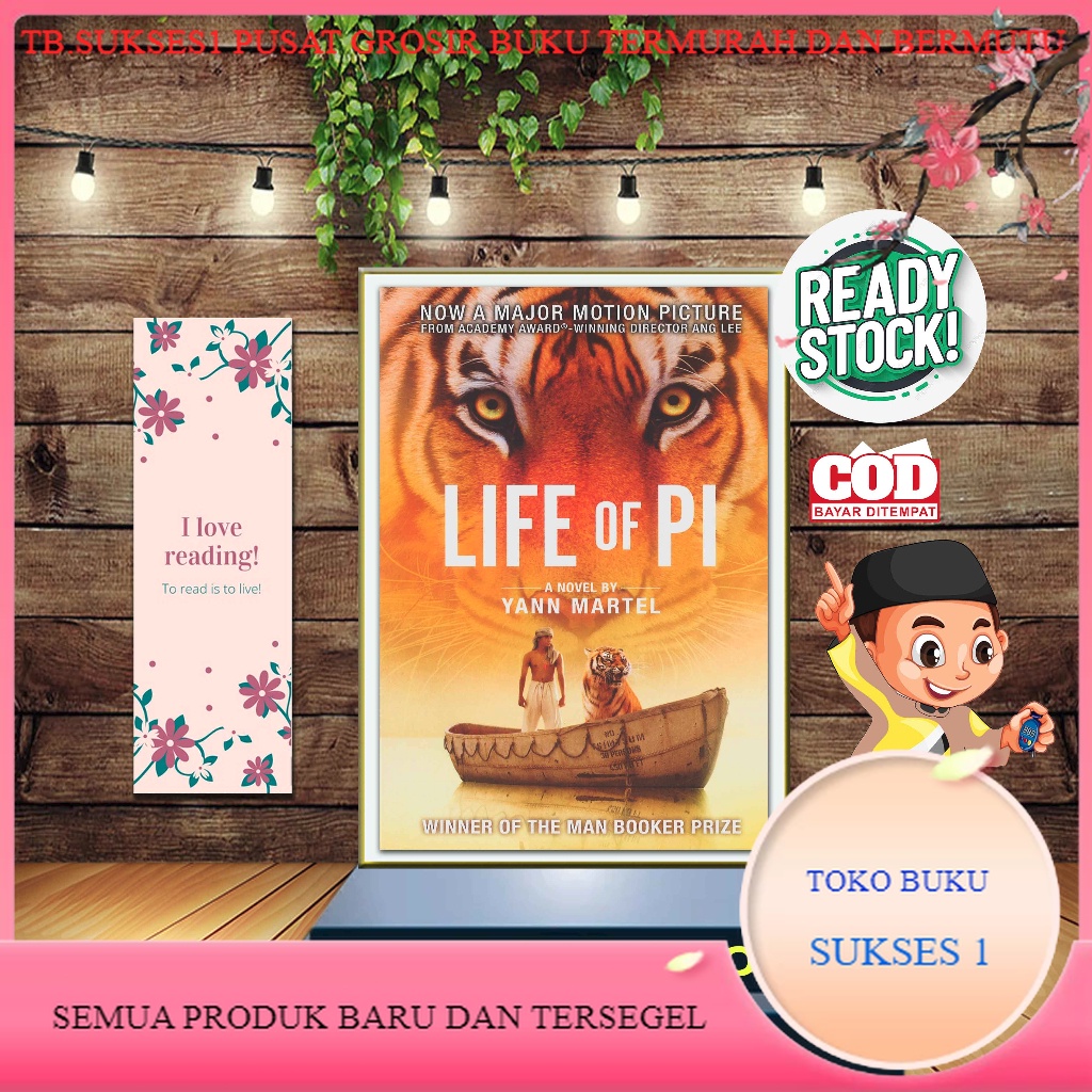 Jual Buku Life of Pi Novel by Yann Martel (English) | Shopee Indonesia
