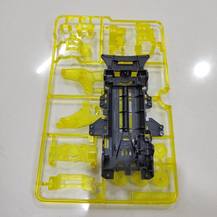 Jual Tamiya Chassis & Gearbox Clear Yellow Vz Chassis Loose Neo Advance ...
