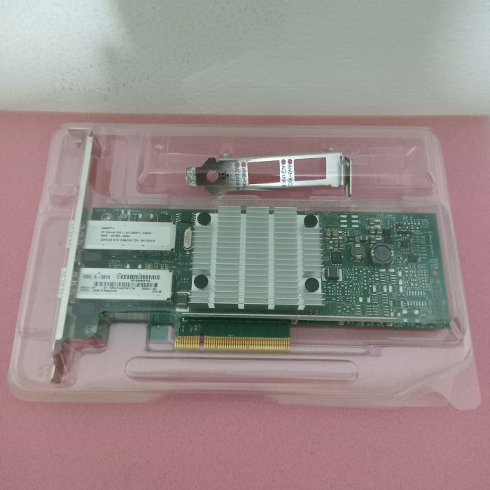 Jual Hp Ethernet 10gb 2 Port 530Sfp+ 10gb PCIe Support Mikrotik ...