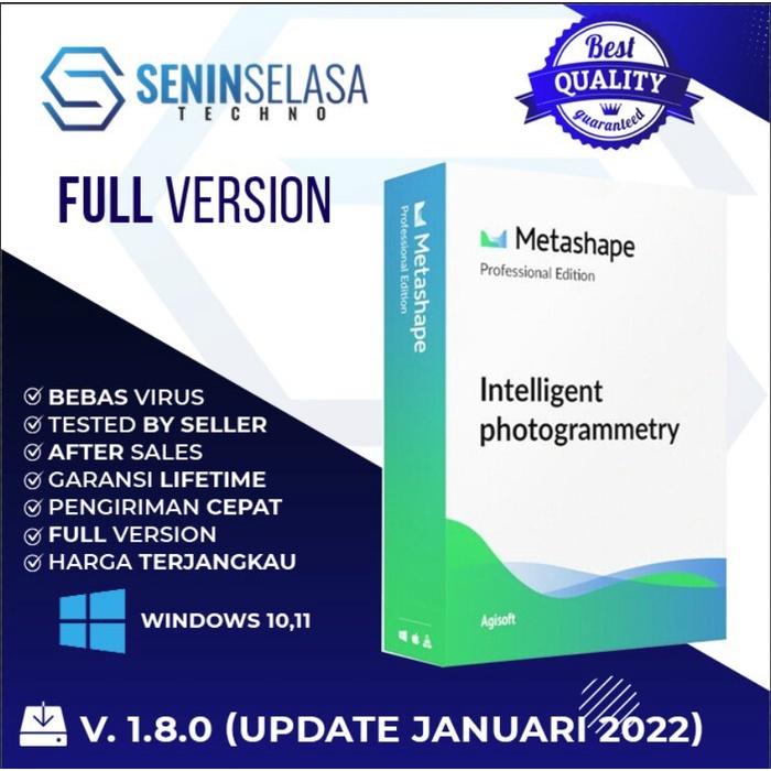 Jual Agisoft Metashape Professional 2023 [WIN] | Shopee Indonesia