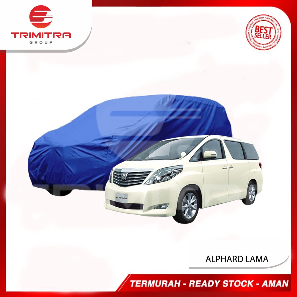 Jual Cover Sarung Mobil Penutup Mobil Alphard Lama Elegant Biru ...
