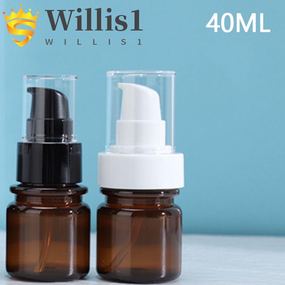 Jual Willis1 Botol Spray Kosong 40ml Mini Cream Dispenser Toiletries ...