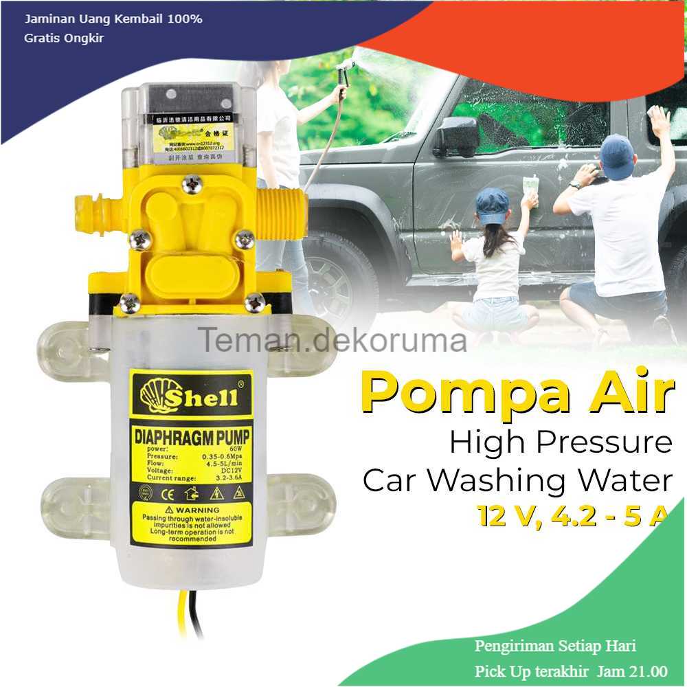 Jual TD - TLA Shell Pompa Air High Pressure Car Washing Water Diaphragm ...