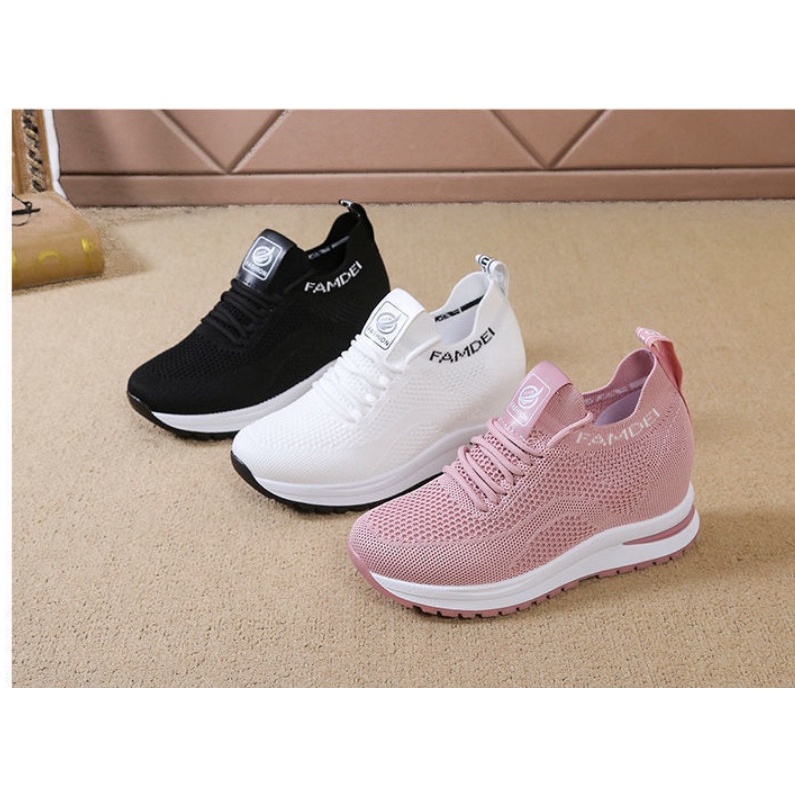Jual Sepatu Kets Wanita 9227 - Sneaker Cewek Bisa Slip On Fashion ...