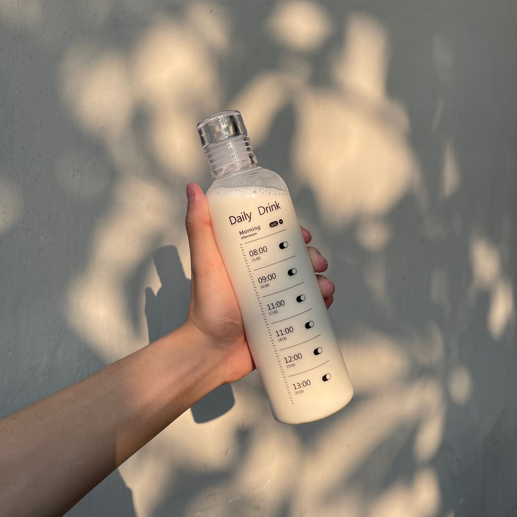 Jual Either.id - Botol Minum Aesthetic Water Bottle Botol Bening ...
