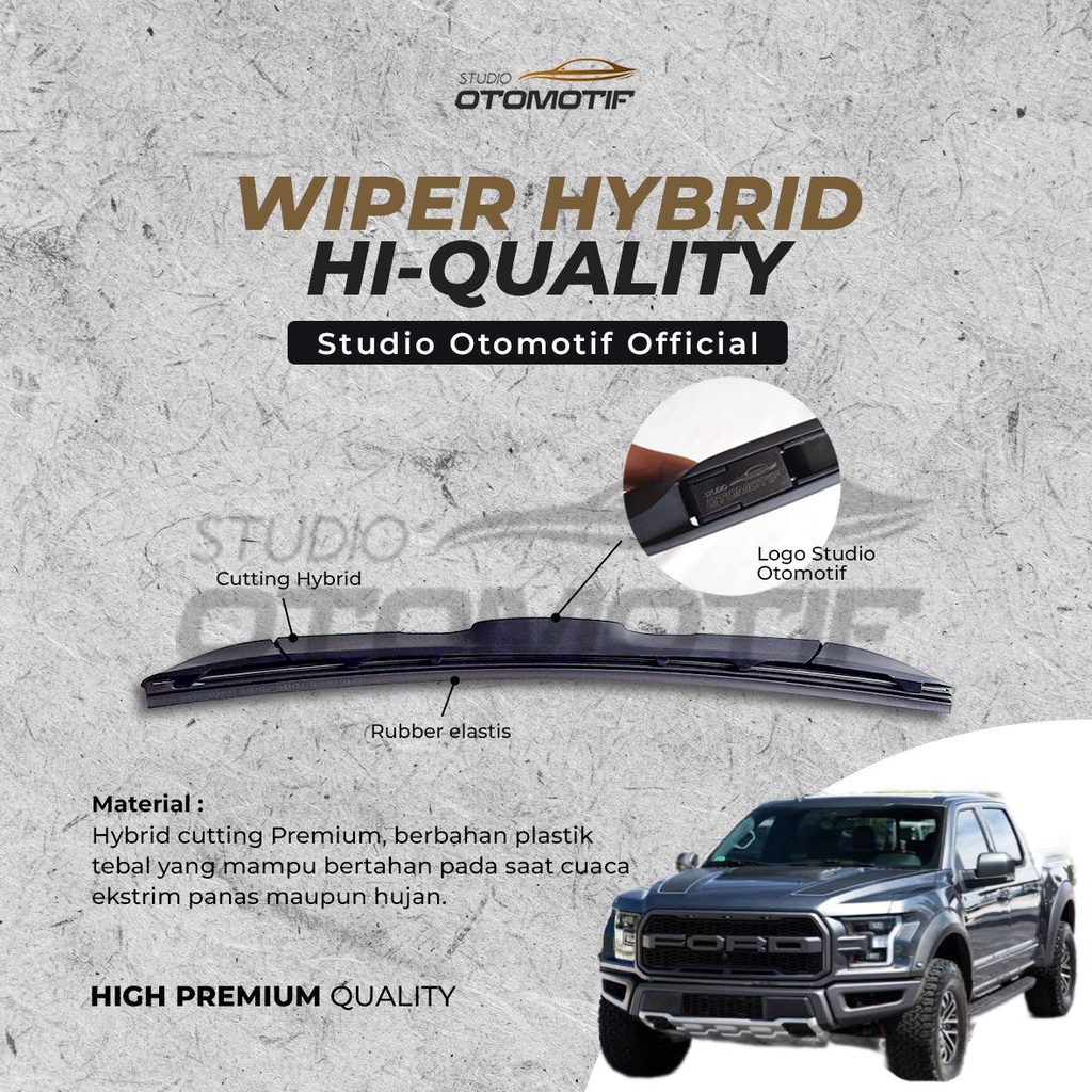 Jual WIPER FORD RANGER RAPTOR T6 2019 HYBRID OFFICIAL STUDIO OTOMOTIF 2 ...