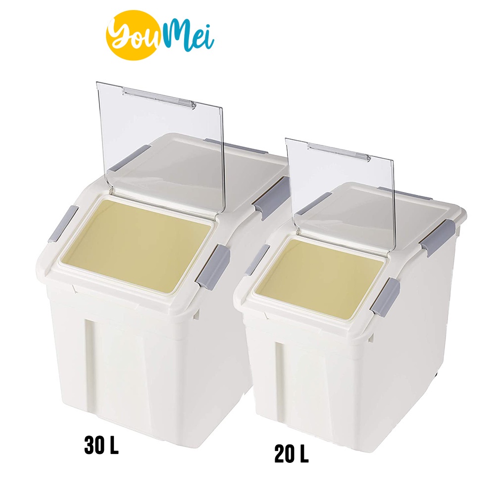 Jual Rice Dispenser - Tempat Penimpanan Wadah Beras 20 / 30 Liter ...