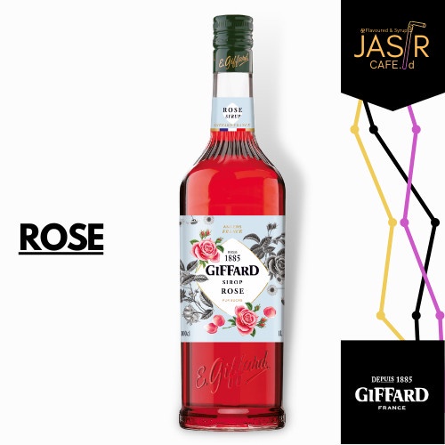 Jual Giffard Syrup Flavour Rose - Sirup Rasa Rose 1 L | Shopee Indonesia