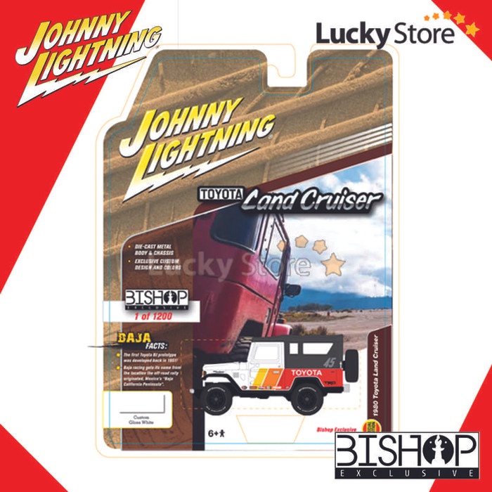 Jual Johnny Lightning 1980 Toyota Land Cruiser TLC 4x4 Bishop Exclusive ...