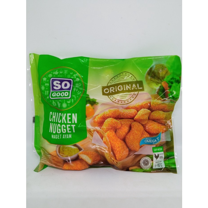 Jual SO GOOD CHICKEN NUGGET ORI 400 GR | Shopee Indonesia
