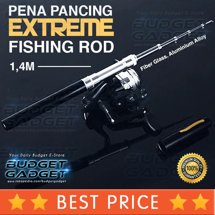 Jual Mini Portable Extreme Pen Fishing Rod Length / Pancing Pena ...