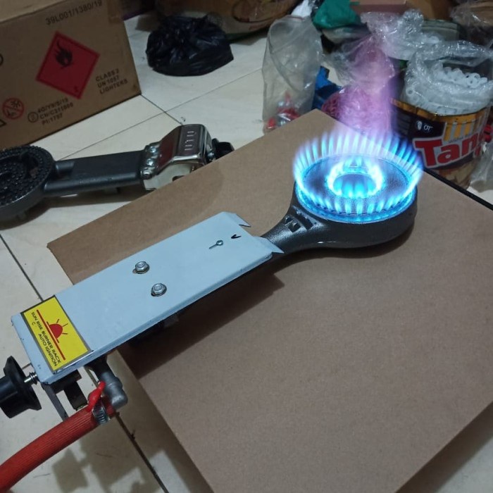 Jual kompor gas pemantik otomatis api besar/kompor gas high pressure ...
