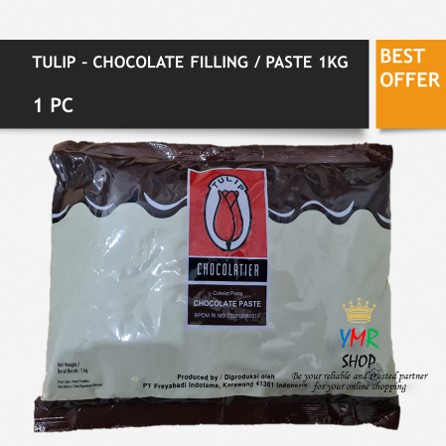 Jual Coklat cokelat filling filing dark chocolate chocotier Tulip 1 kg ...