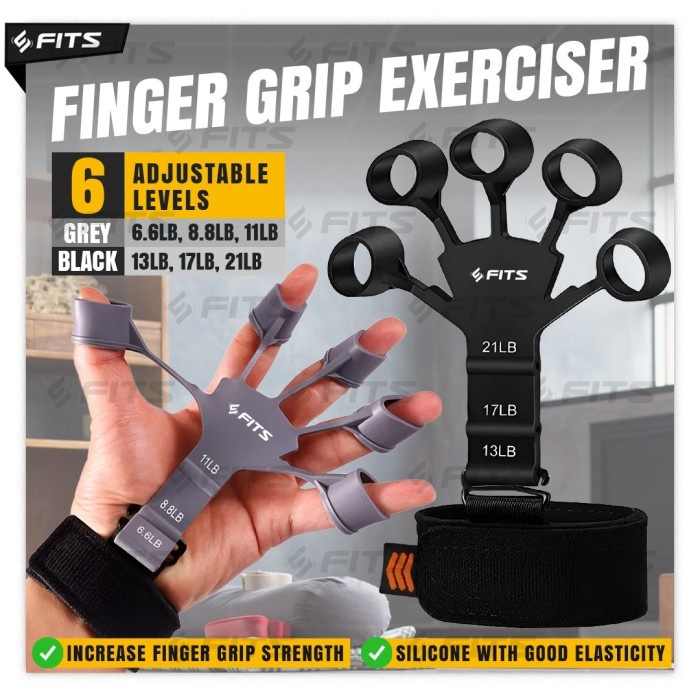 Jual SFIDN FITS Finger Grip Exerciser Hand Grip Trainer Strecher ...