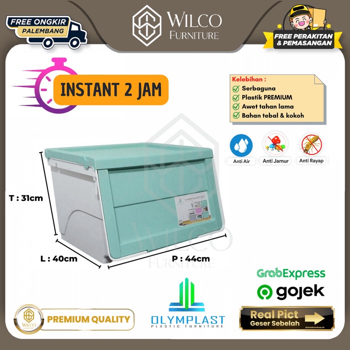 Jual (Instant) Box OSS Olymplast Storage Solution / Kotak Penyimpanan | Shopee Indonesia