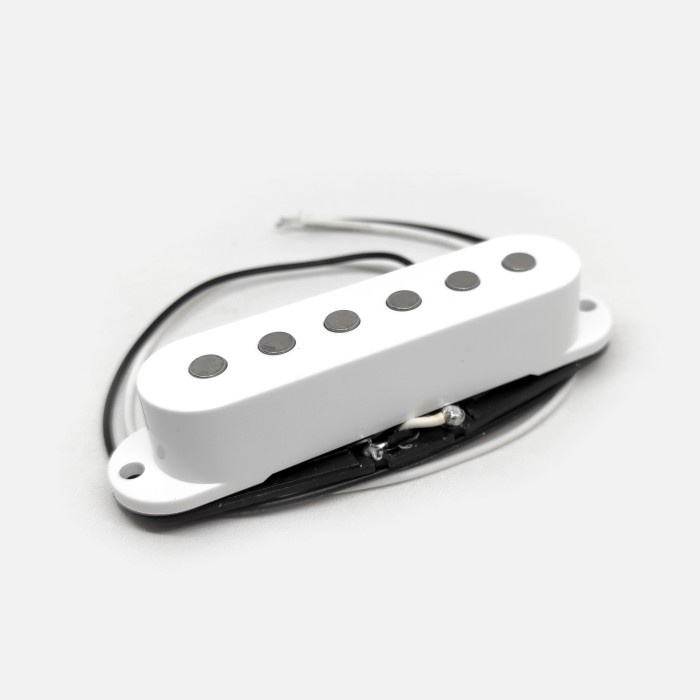 Jual Single Coil Alnico V Pickup (Rear) (White) | Shopee Indonesia