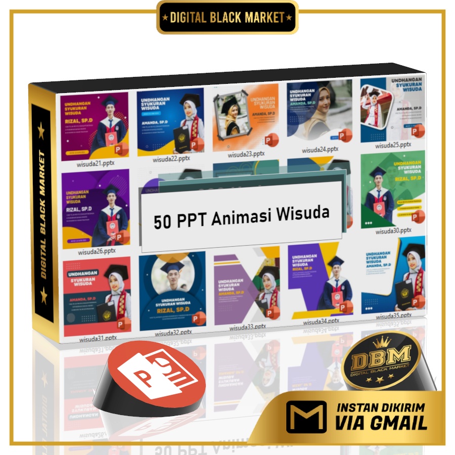 Jual 50 PowerPoint Animasi Wisuda | Shopee Indonesia