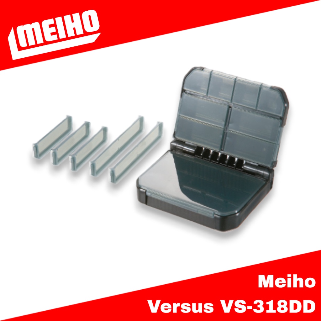 Jual Meiho VS-318DD ( 122 x 87 x 40 mm ) Black (8819) | Shopee Indonesia