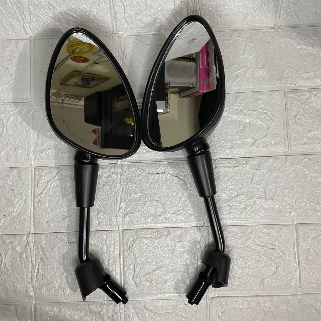 Jual KACA SPION RETRO MODEL VESPA BLACK UNIVERSAL MOTOR HONDA SUZUKI ...
