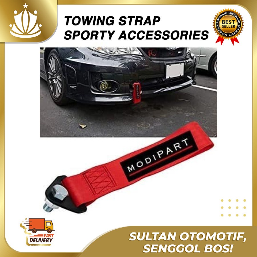 Jual Towing STRAP Kain Derek Mobil Racing Style Variasi Mobil Universal ...