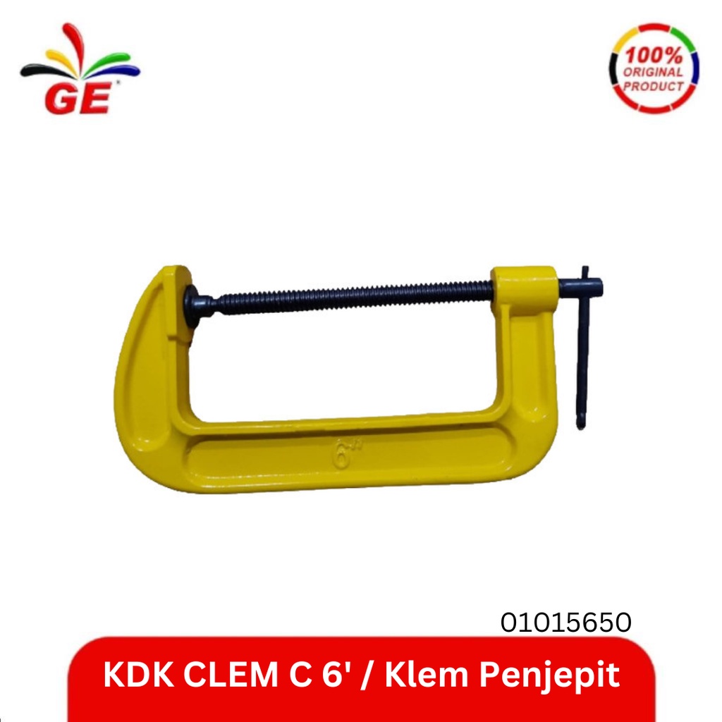 Jual KDK CLEM C 6' / Klem Penjepit - 01015650 | Shopee Indonesia