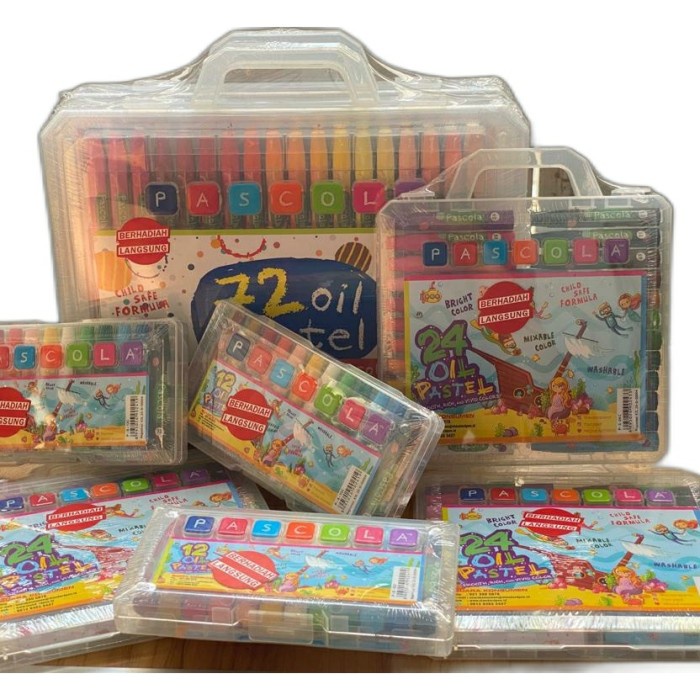 Jual CRAYON MURAH || CRAYON PASCOLA || CRAYON STANDARD || OIl PASTEL ...