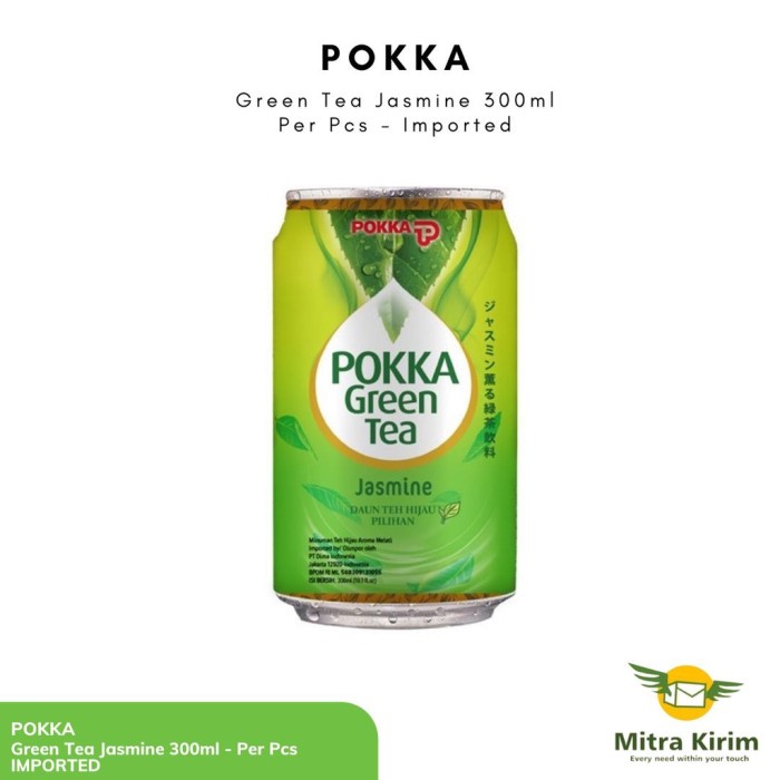 Jual Pokka Green Tea Jasmine 300 Ml Kargo Per Dus | Shopee Indonesia