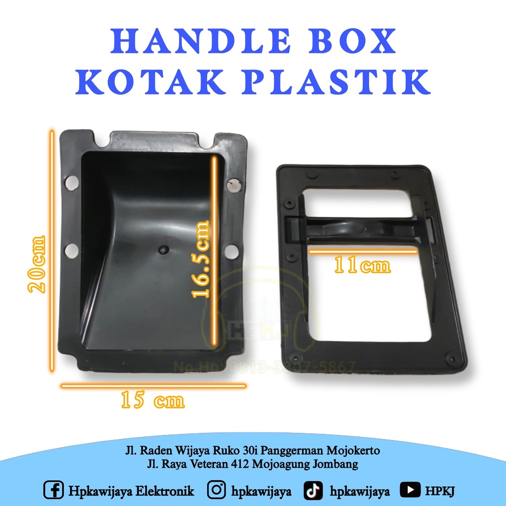 Jual HANDLE BOX SPEAKER KOTAK BESAR PLASTIK handel box speaker plastik ...