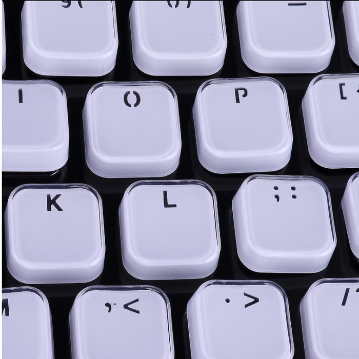 Jual Keycaps Low Profile Mechanical Keyboard - Putih | Shopee Indonesia