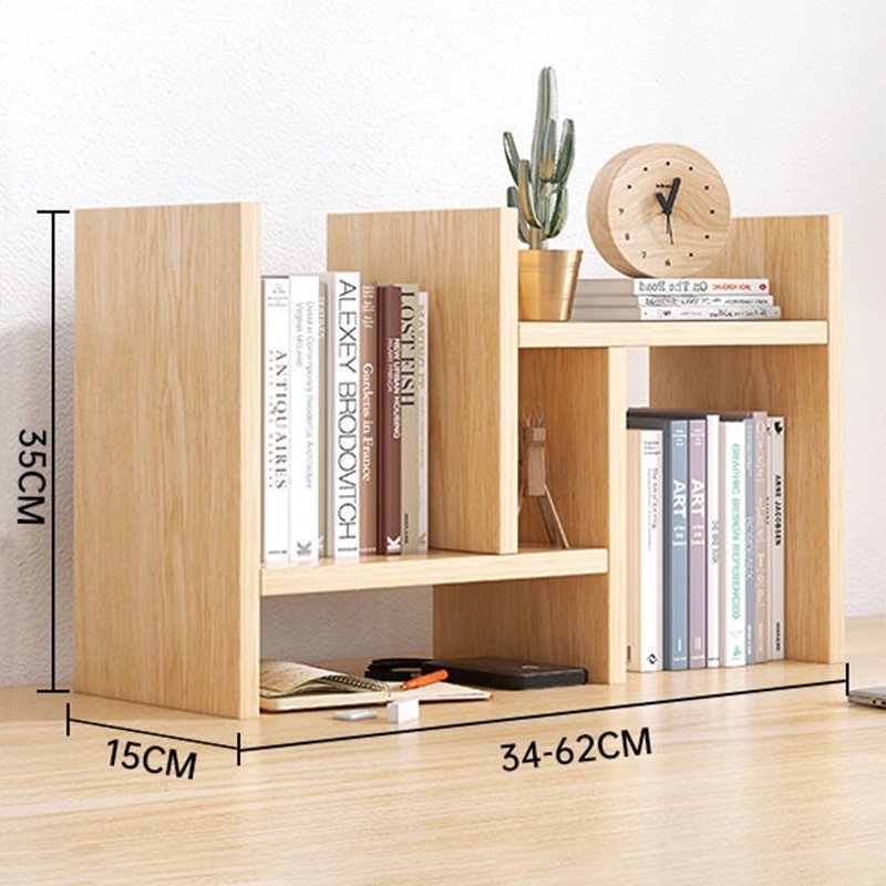 Jual Rak Buku Atas Meja Rak Portable Minimalis Meja rak buku kokoh ...