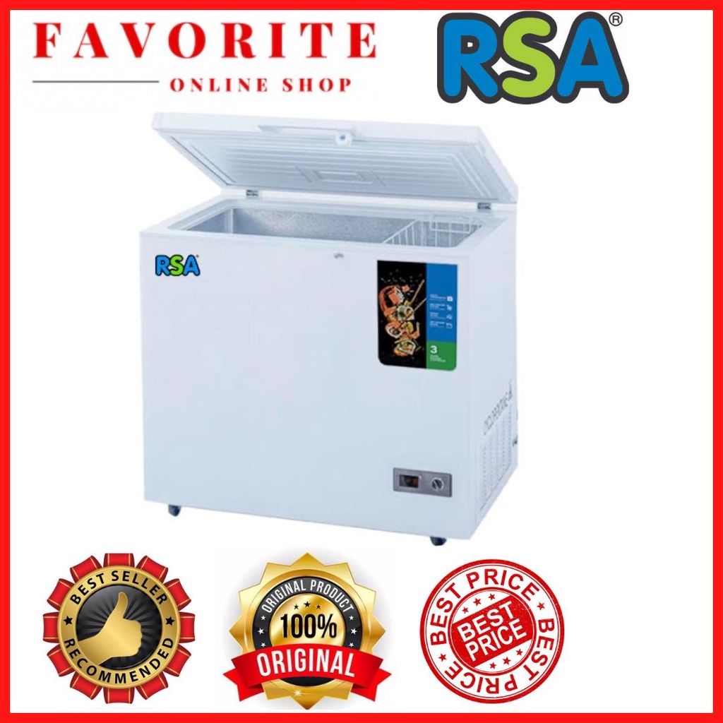 Jual CHEST FREEZER RSA 310 CF-310 / CF310 FREEZER BOX 310 LITER ...