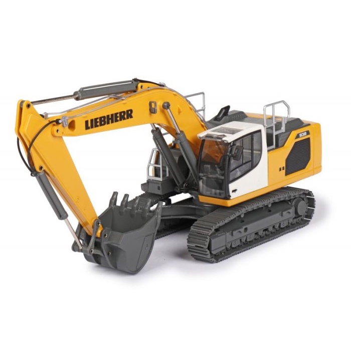 Jual Diecast Miniatur Alat Berat Excavator Liebherr R938 (1:50 ...