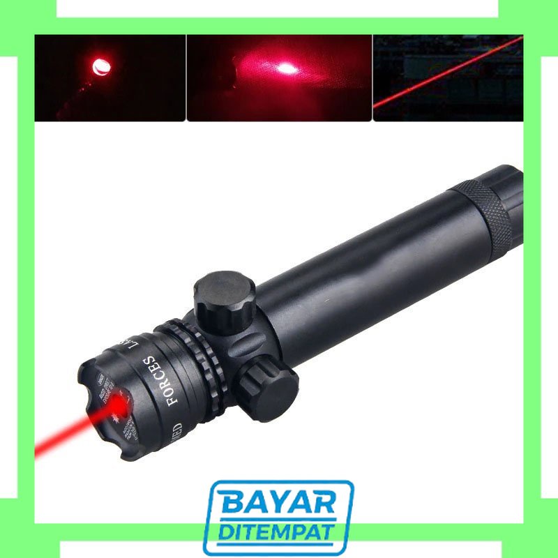 Jual Garansi 3 Hari VASTFIRE Tactical Red Dot Laser Gun Scope Airsoft Rifle with Mount + Baterai ...
