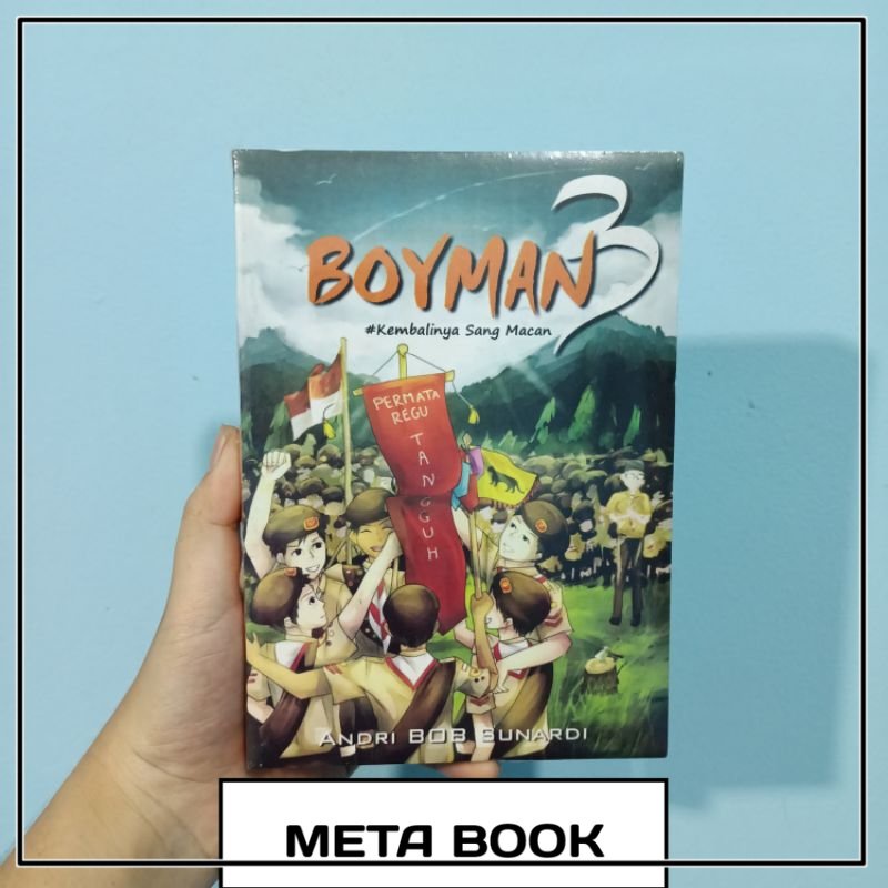 Jual Buku BOYMAN 3 - Andri Bob Sunardi META BOOK | Shopee Indonesia