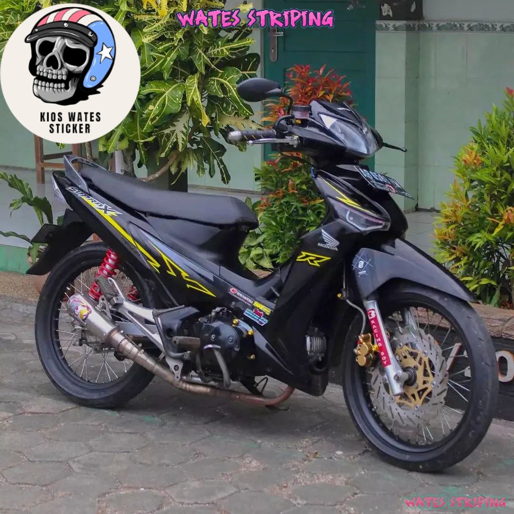 Jual Striping Decal Polet Sticker Honda Supra x 125 fi 2018 Racing ...