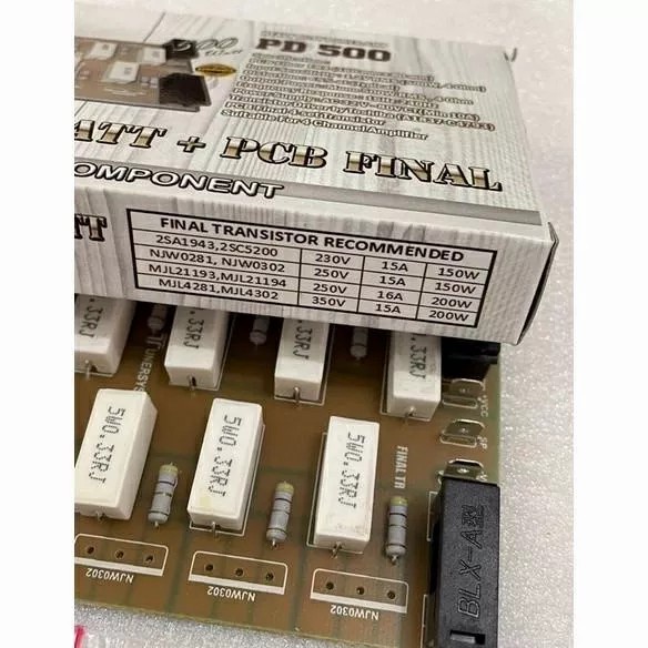 Jual Driver Power Amplifier SOCL 504 + PCB Final 4 set Tunersys Original | Shopee Indonesia