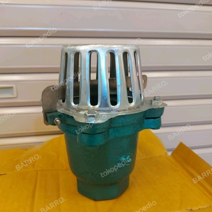 Jual Foot Valve 2-1/2" Inch Drat Mizu Cast Iron - Foot Klep DN 65 Besi ...