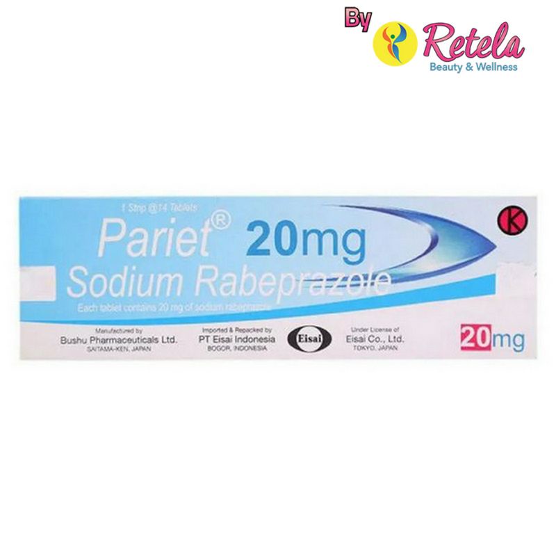Jual PARIET 20MG 1 STRIP 14 TABLET | Shopee Indonesia