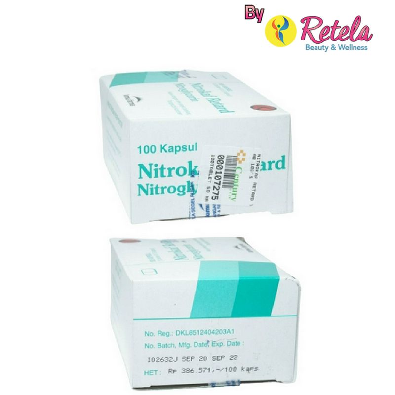 Jual NITROKAF RETARD TAB 100`S | Shopee Indonesia