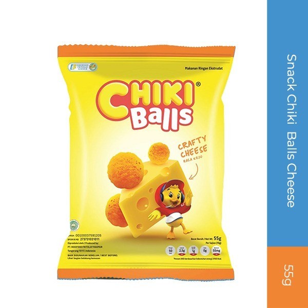 Jual Chiki Snack Balls Cheese 55g | Shopee Indonesia
