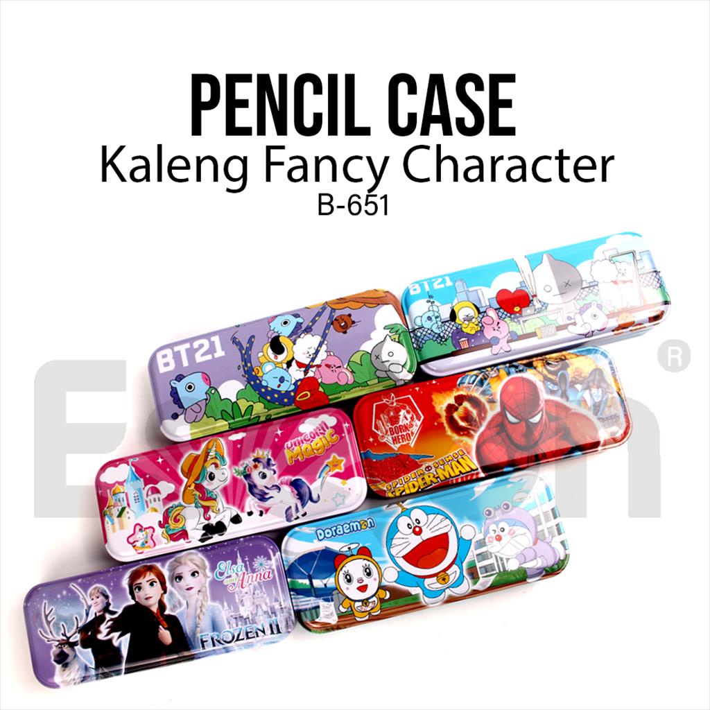 Jual Kotak Pensil Kaleng B651 Fancy Karakter / Tempat Pensil Kaleng ...