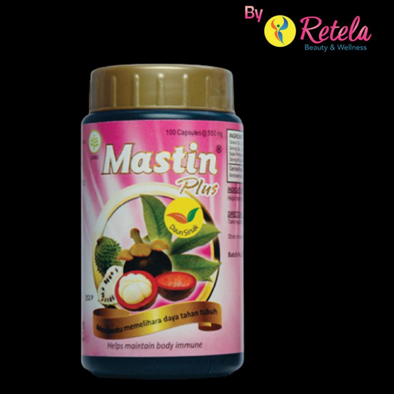 Jual Mastin Plus Daun Sirsak 1 Botol 100 Capsul | Shopee Indonesia