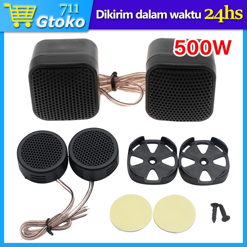 Jual Speaker Tweeter Mobil 500 Watt Mini Tweeter Piezoelectric Twiter ...