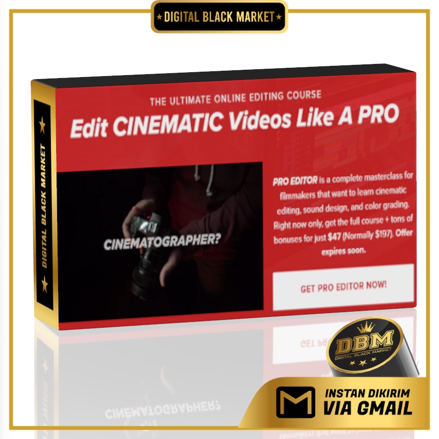 Jual Cinema Mastery Ultimate Editor Bundle - for capcut filmora kinemaster vn davinci premiere ...