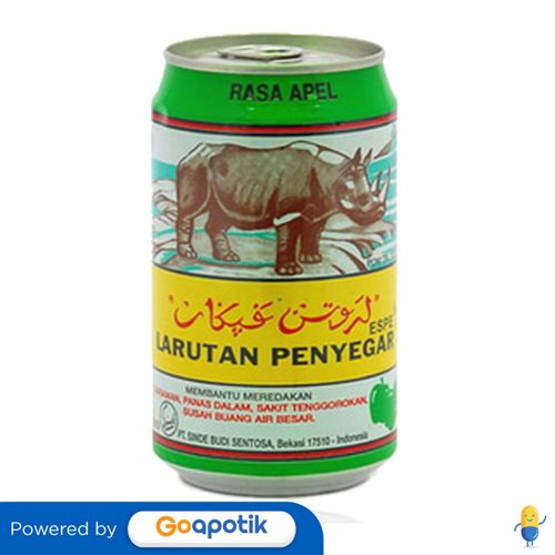 Jual Cap Badak Larutan Penyegar Rasa Apel 320 Ml Kaleng | Shopee Indonesia