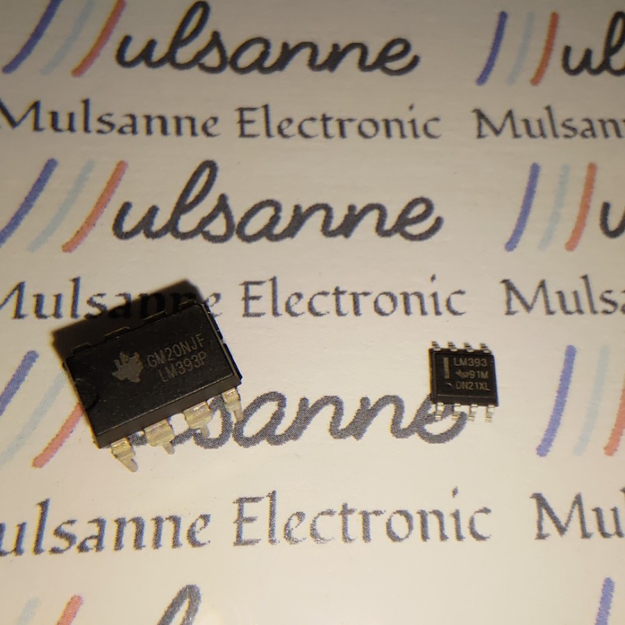 Jual IC LM393 - Dual differential comparator | Shopee Indonesia