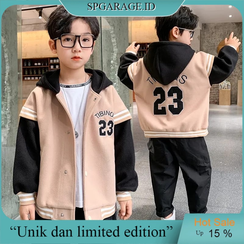 Jual JACKET HOODIE TIBINQS 23 JAKET BASEBAL HODIE ANAK SWEATER JAKET ...
