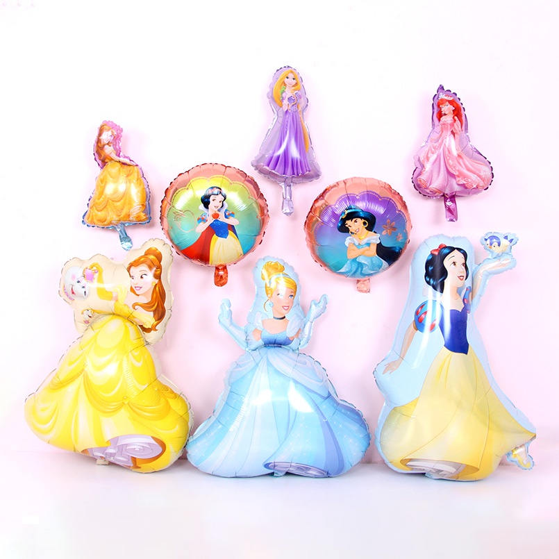 Jual Balon Foil Karakter Princess Frozen Elsa Anna Balon Ulang Tahun ...