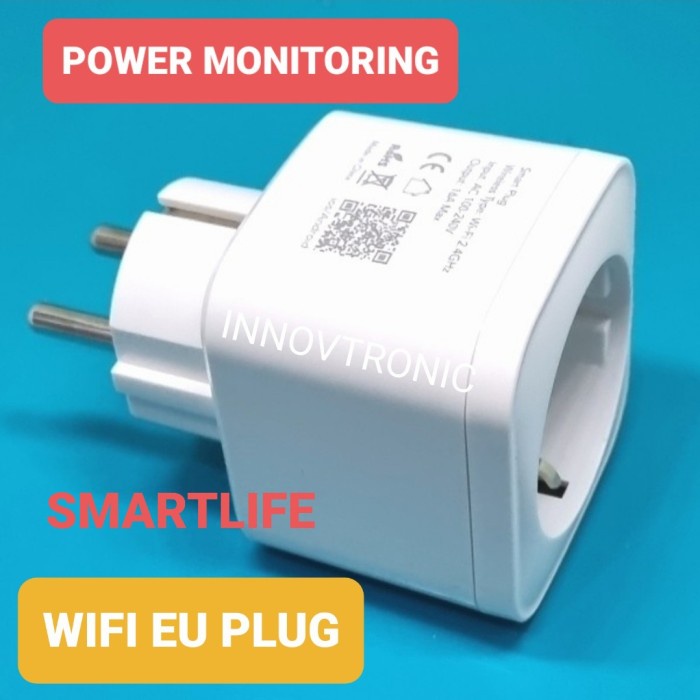 Jual Smart Life Power Monitoring EU Plug Wi-Fi Switch AC & Electronic ...